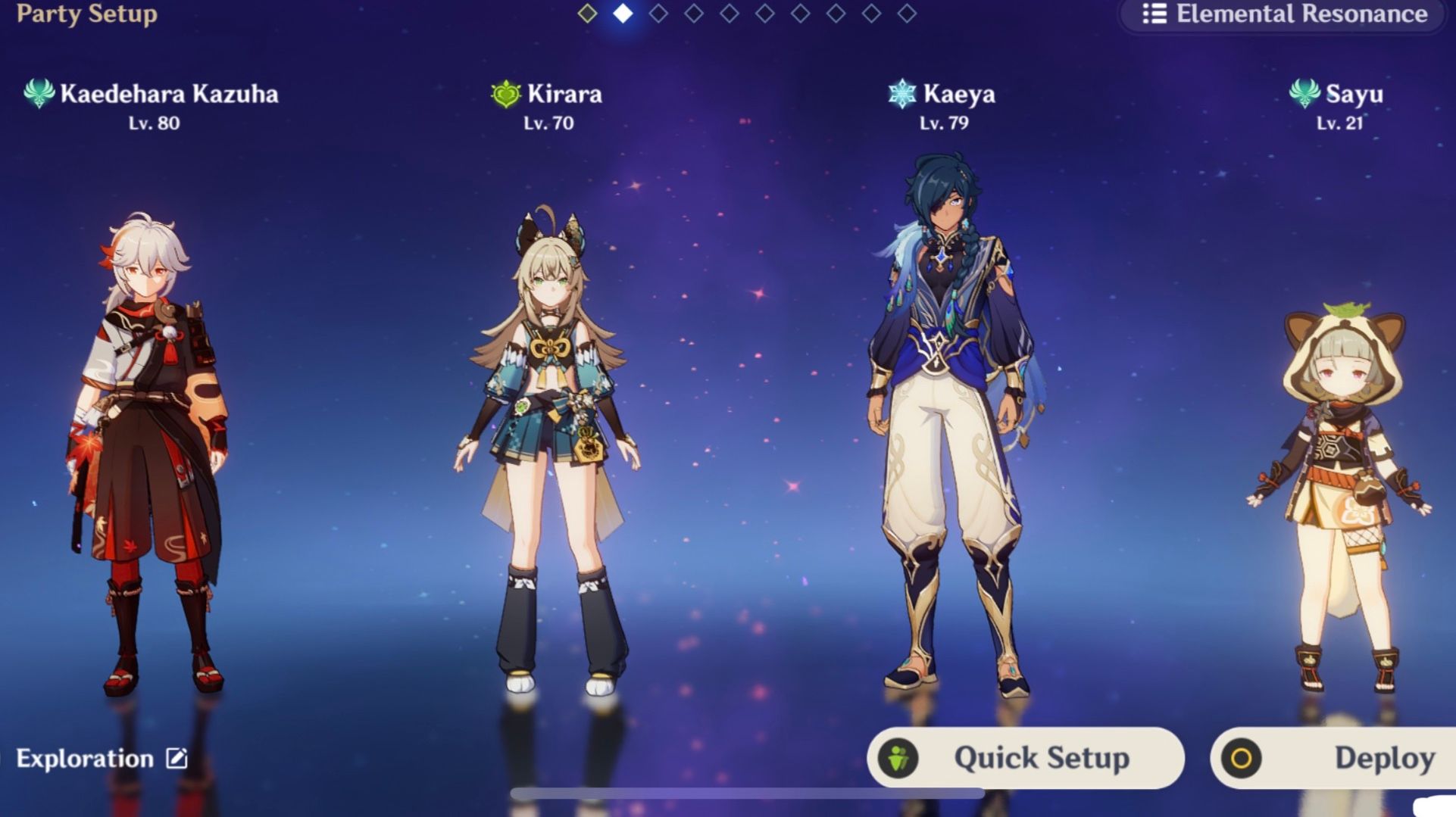 Exploration Team Recommendation for Materials Collection Genshin Impact ...