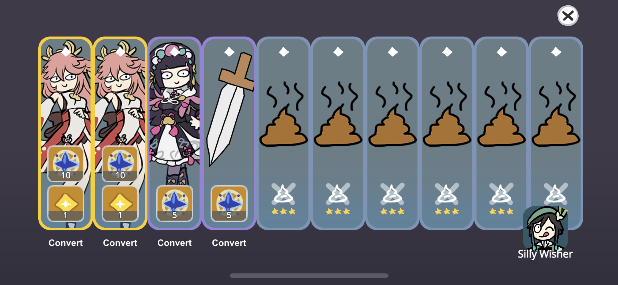 Silly Wishes Genshin