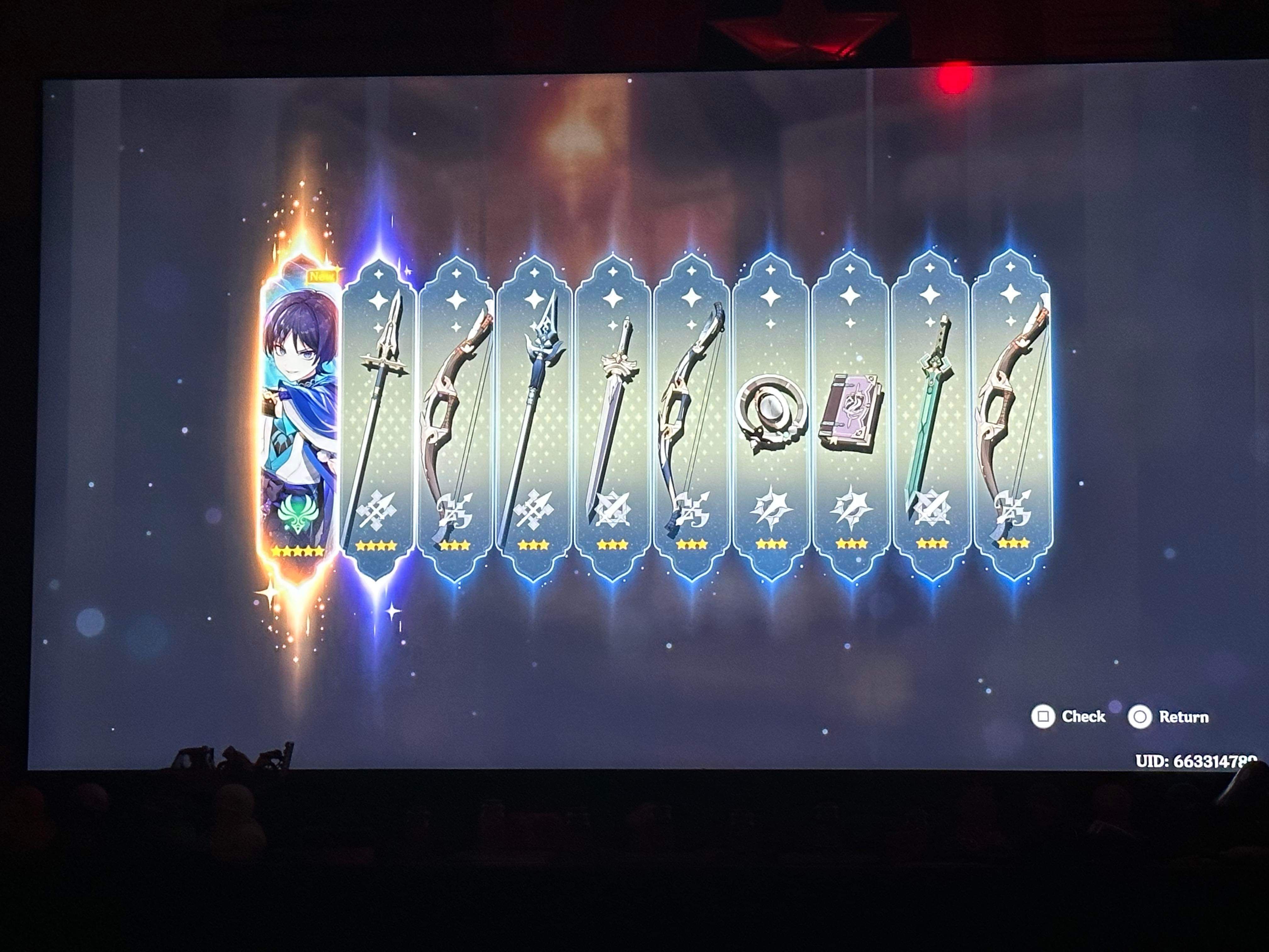 A single ten pull Genshin Impact | HoYoLAB