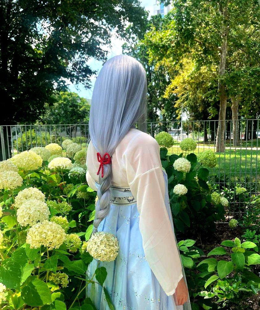 shenhe in hanfu Genshin Impact | HoYoLAB