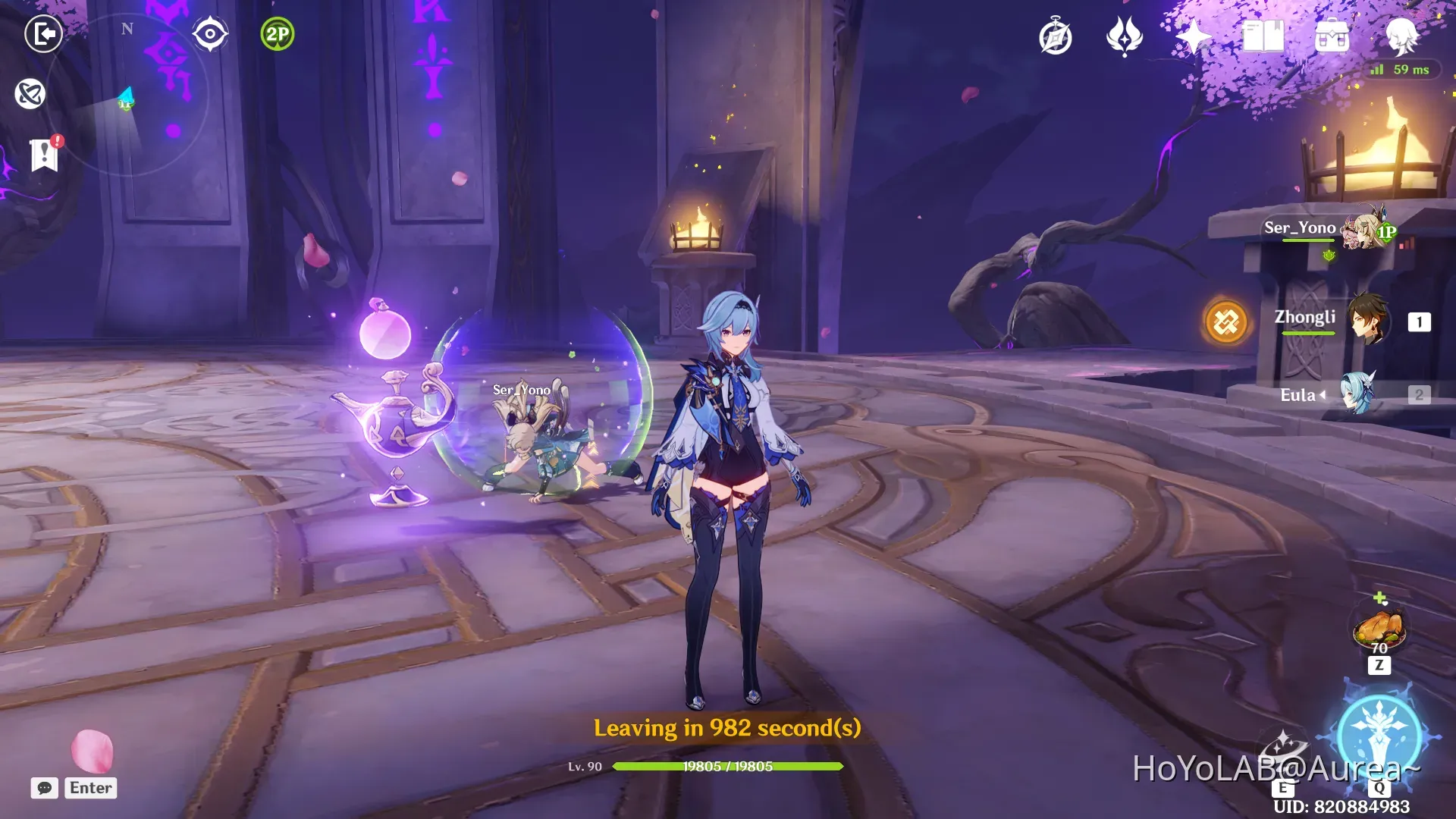 Screenshots w ping 999 Genshin Impact | HoYoLAB