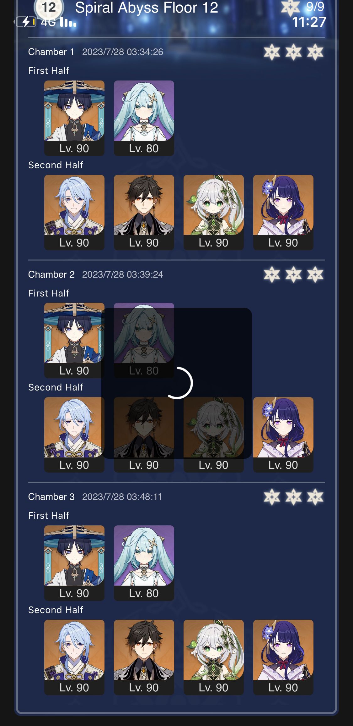 Abyss 3.8(floor 12) C6 Wanderer Genshin Impact | HoYoLAB