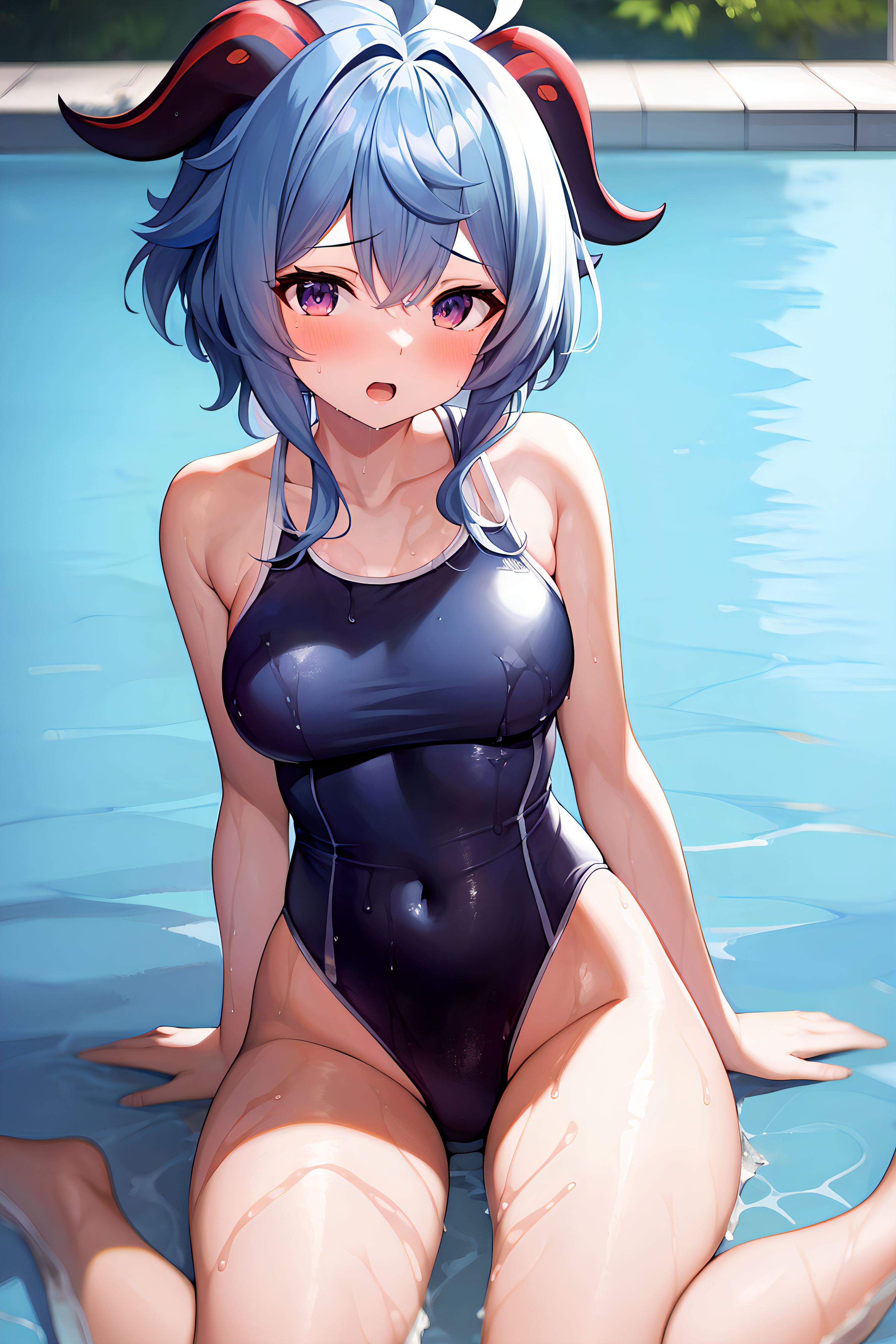 Ganyu School Swimsuit Genshin Impact | HoYoLAB