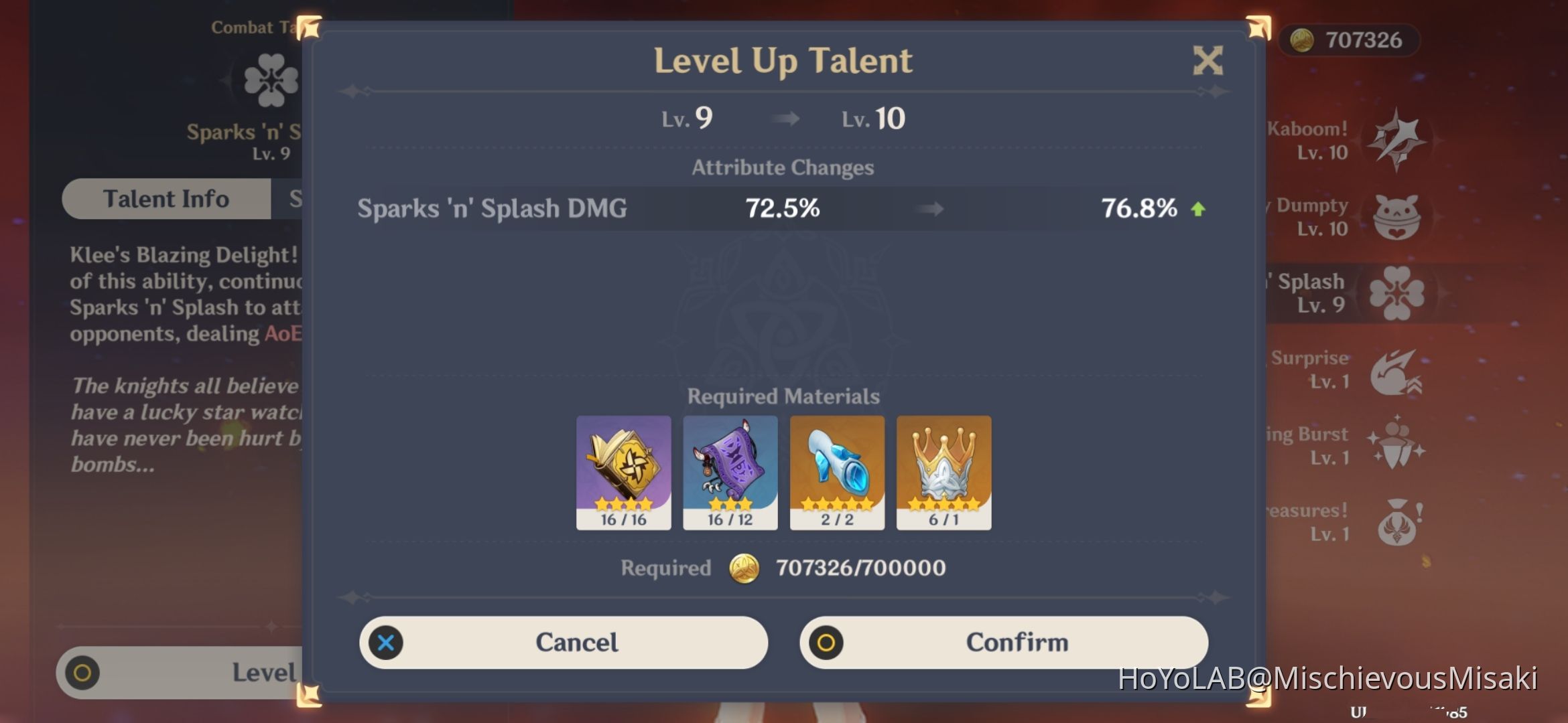 Triple crowning Klee's talent! 👑👑👑 Genshin Impact | HoYoLAB