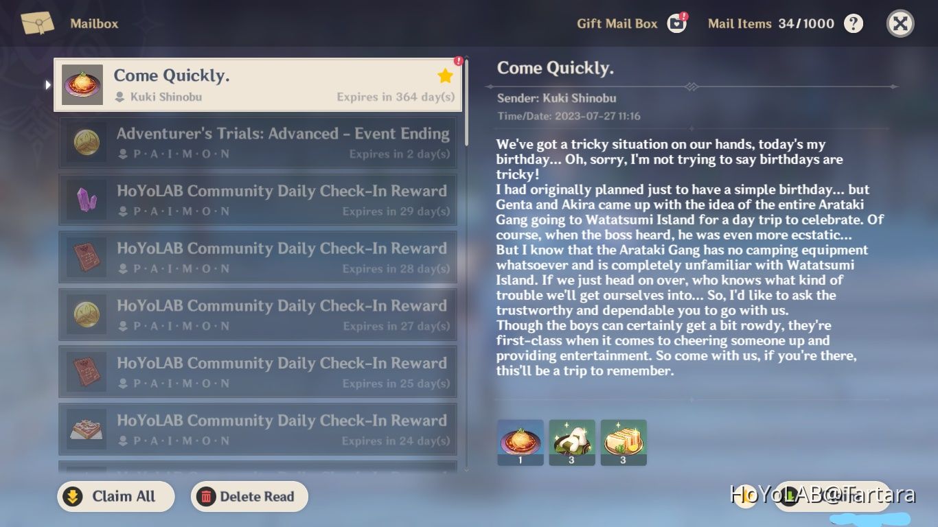 Happy Birthday Kuki Shinobu Genshin Impact | HoYoLAB