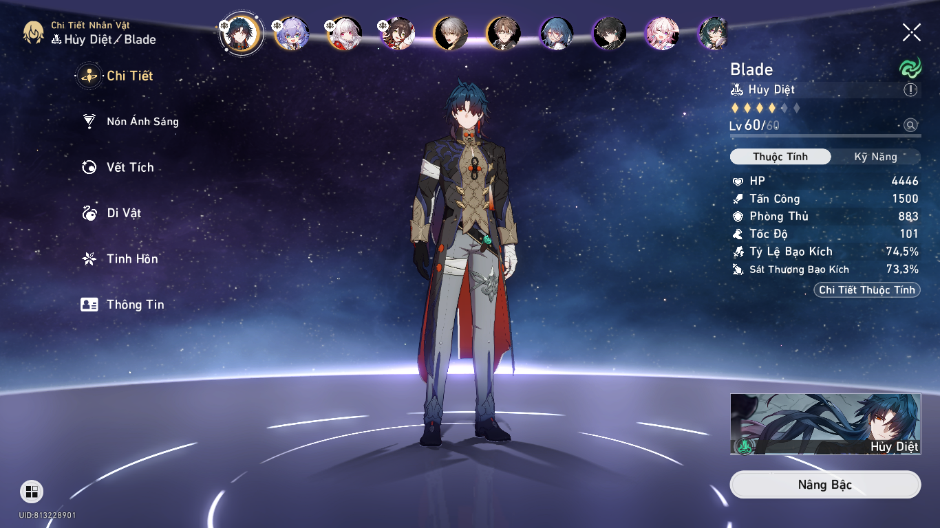 sao tôi build balde cứ sao sao ý Honkai: Star Rail | HoYoLAB