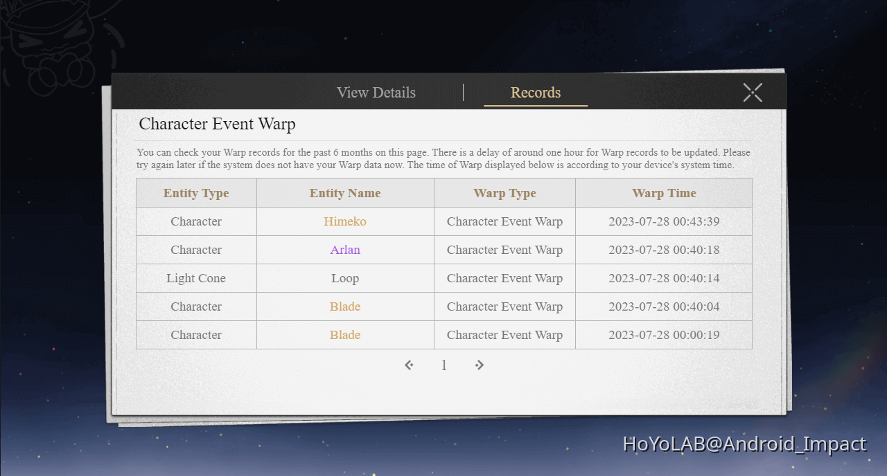 Blade C2 + Himeko C1 Honkai: Star Rail | HoYoLAB