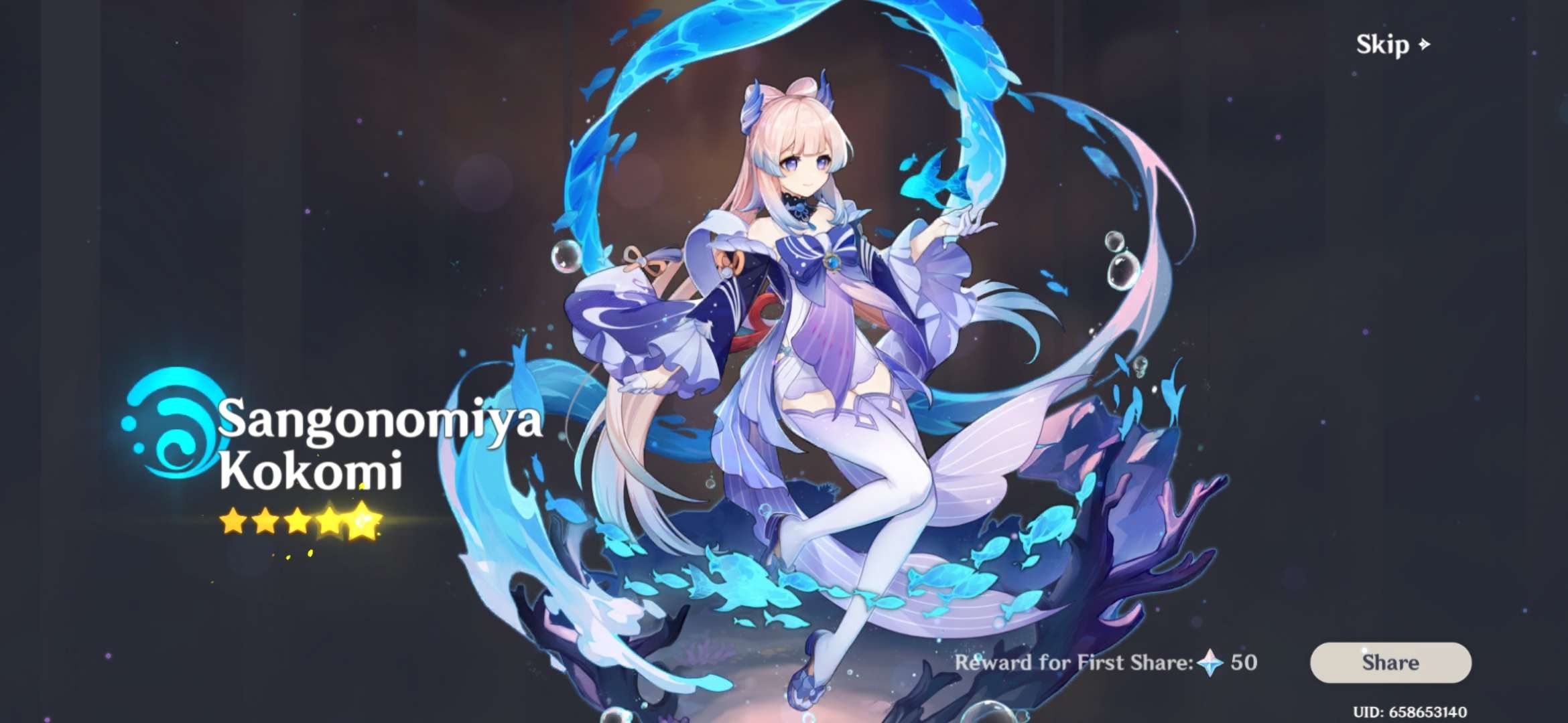 One 10-pull after Qiqi, I got my first double 5-star 10 pull ever!! Koko first, then Keqing ...