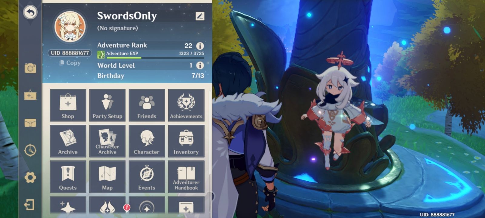 my accounts Genshin Impact | HoYoLAB