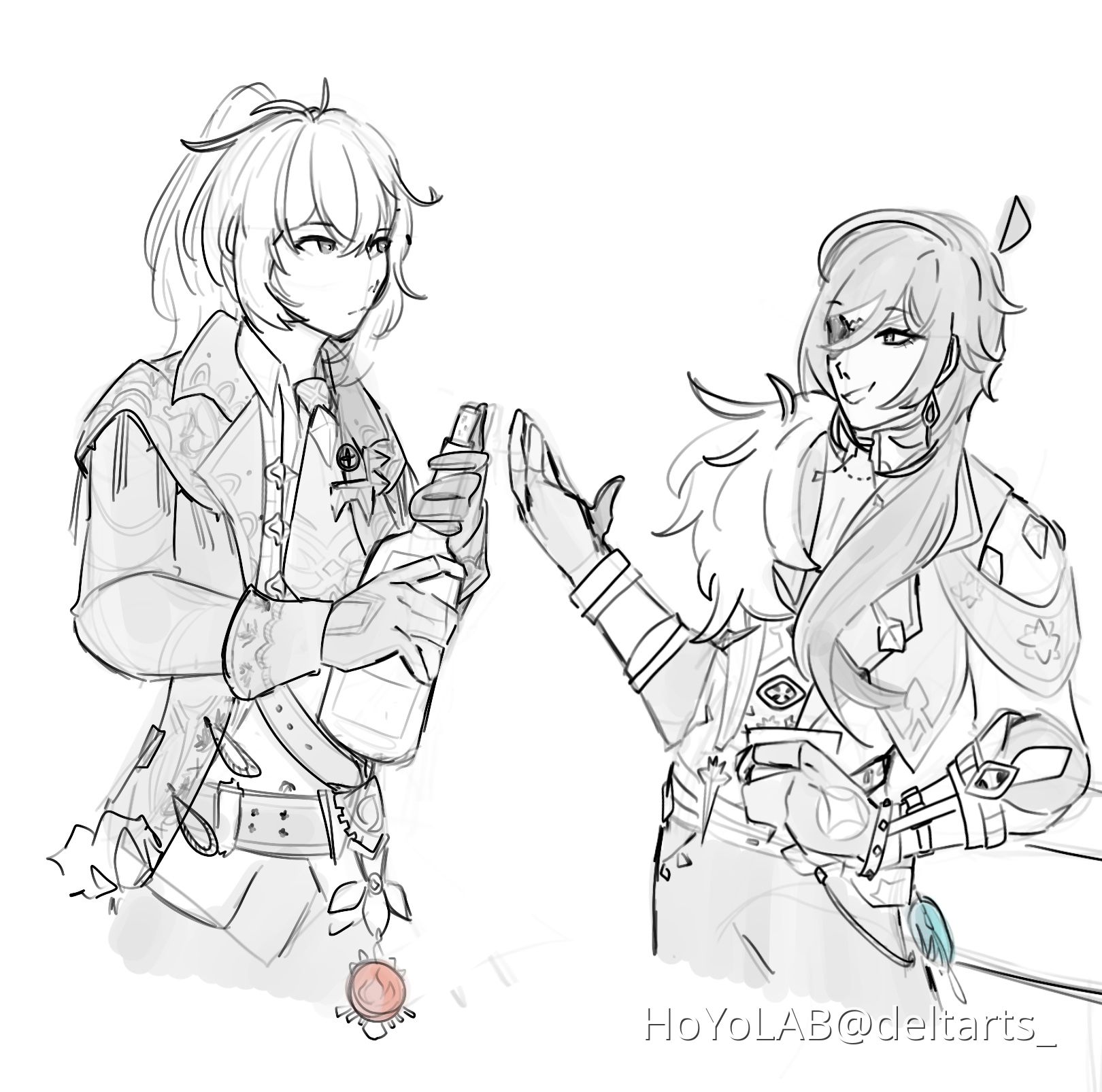 Ragnvindr Brothers! (Doodle) Genshin Impact | HoYoLAB