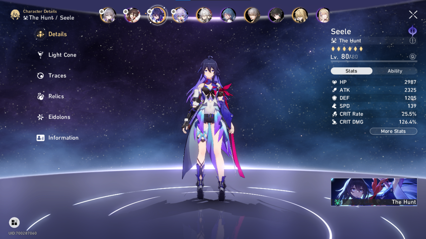 E0 seelle maxed out Honkai: Star Rail | HoYoLAB