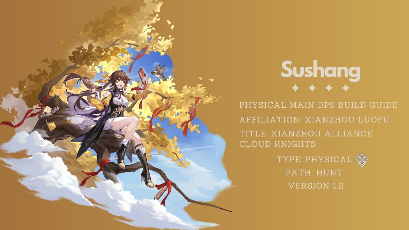 Sushang Physical Main DPS Build guide Ver 1.2 Honkai: Star Rail | HoYoLAB