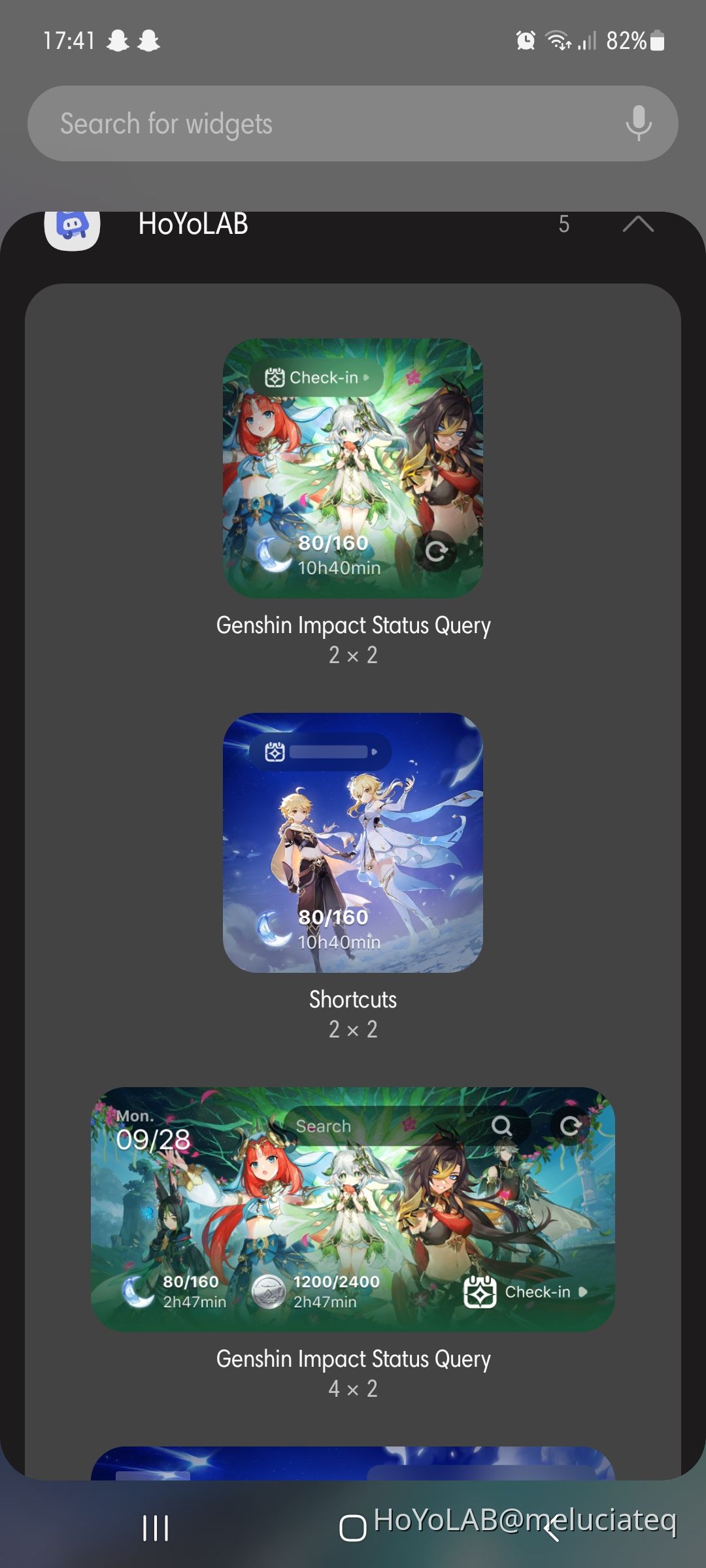 pls hoyolab add widgets with HSR | HoYoLAB