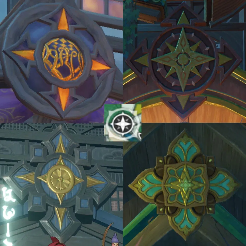 I just noticed that every adventurer guild branches has their symbol ...