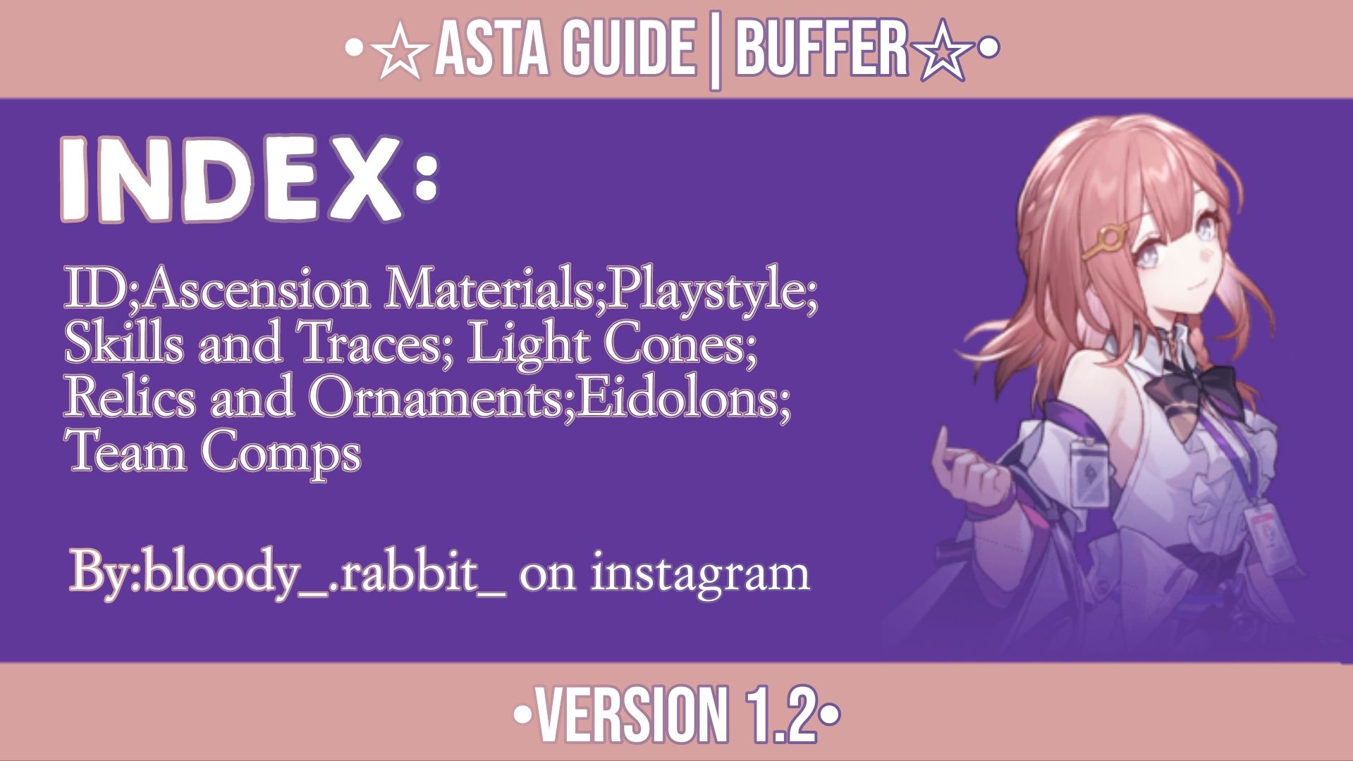ASTA GUIDE|BUFFER☆• Honkai: Star Rail | HoYoLAB