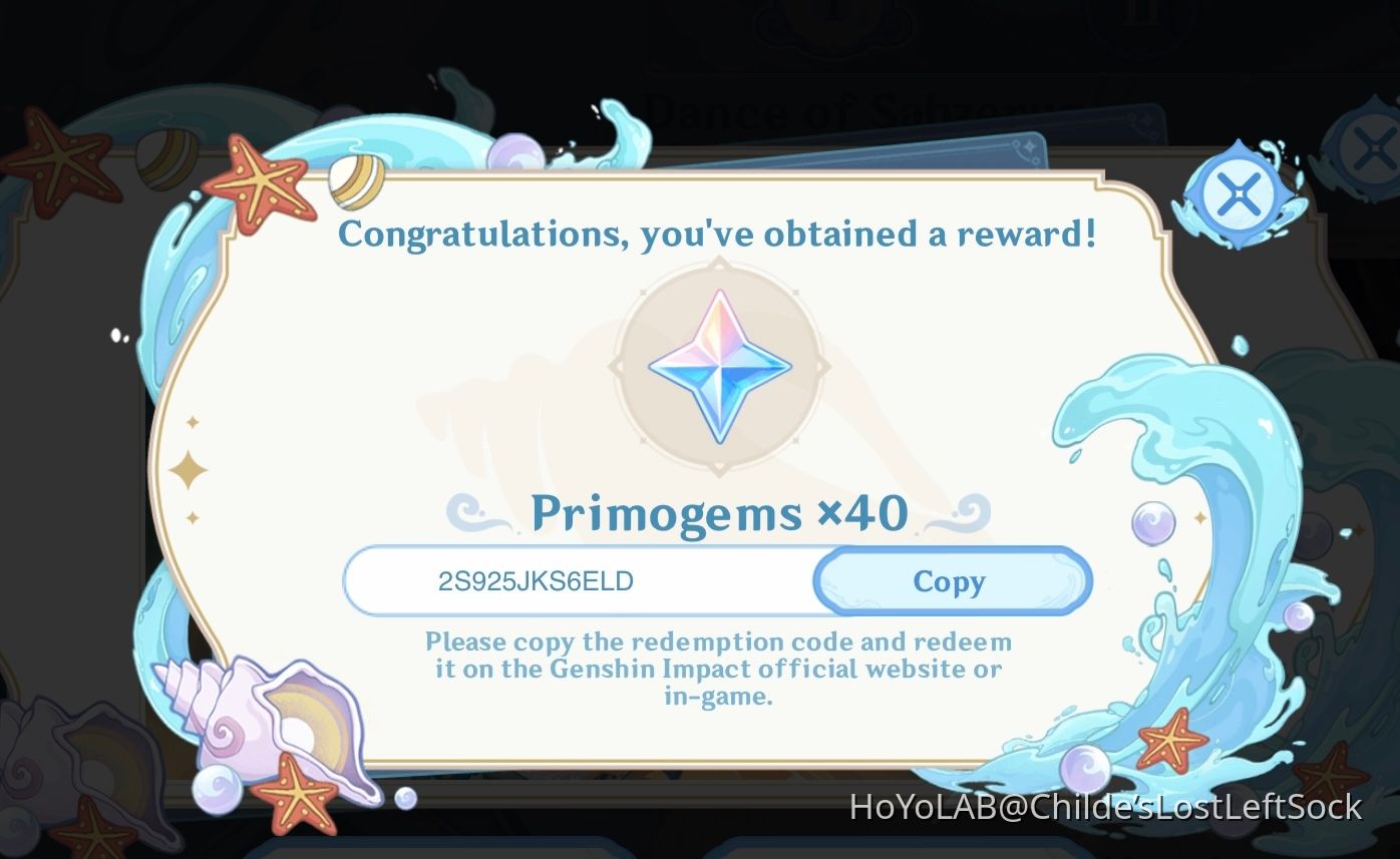 Primogem Codes and Hero’s Wit Codes (Conch Reminiscences) Genshin Impact | HoYoLAB