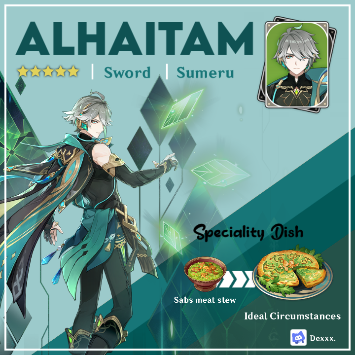 DPS Guide: Alhaitam🌱 Genshin Impact | HoYoLAB