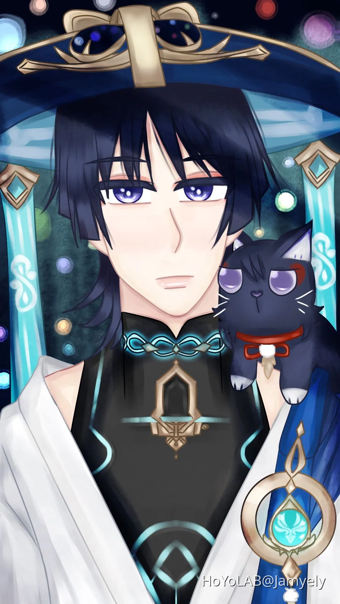 Wanderer fan art Genshin Impact | HoYoLAB