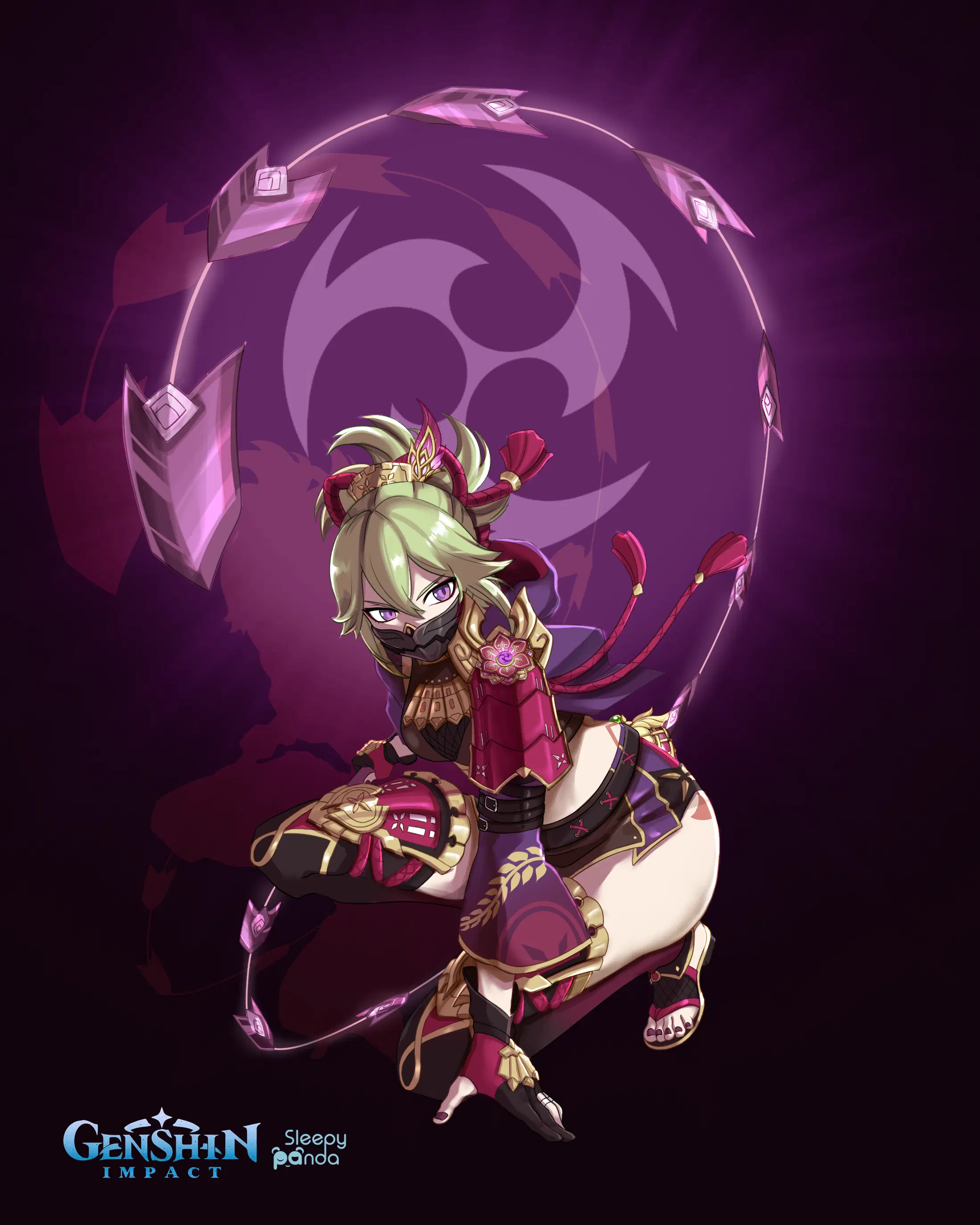 kuki-shinobu-but-customized-genshin-impact-hoyolab