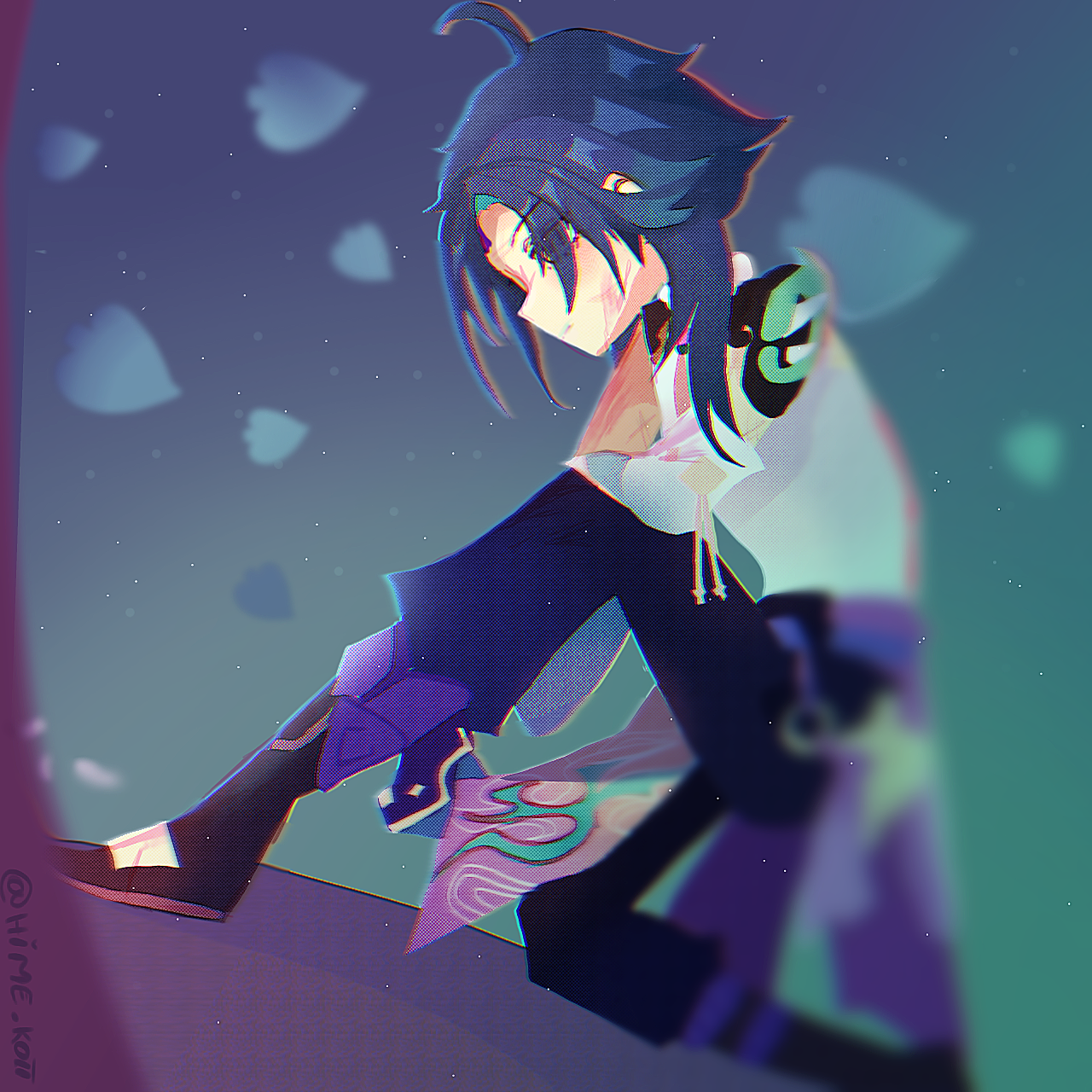 A really old xiao piece Genshin Impact | HoYoLAB