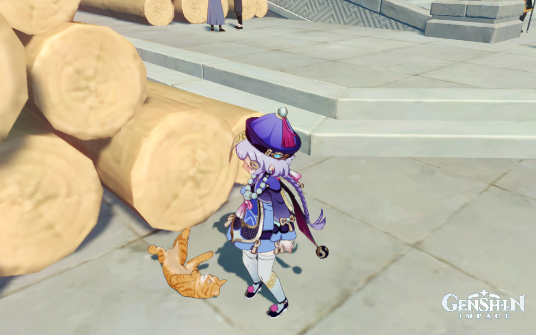 This ginger kitten is so cute Genshin Impact | HoYoLAB