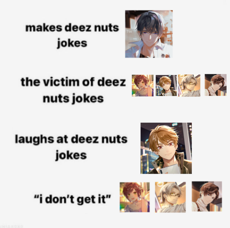 Deez nuts meme Tears of Themis Tears of Themis | HoYoLAB