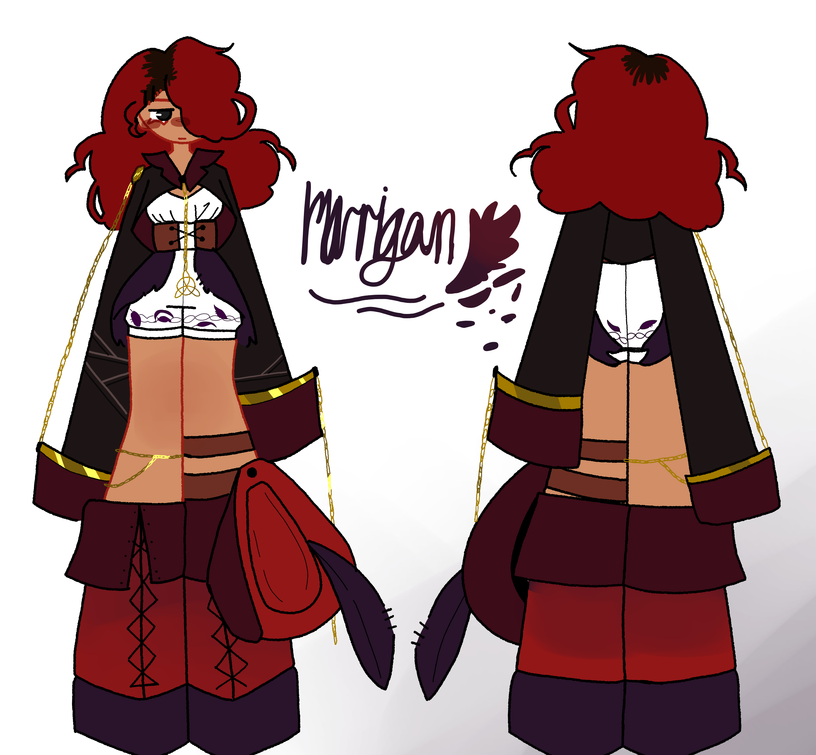 (another) New Honkai Star Rail oc! welcome Morrigan! Honkai: Star Rail ...