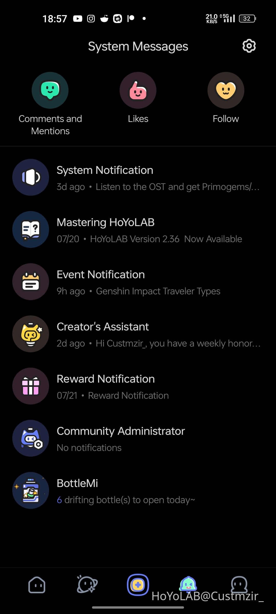 Did Hoyoverse add the perfect dark mode? | HoYoLAB