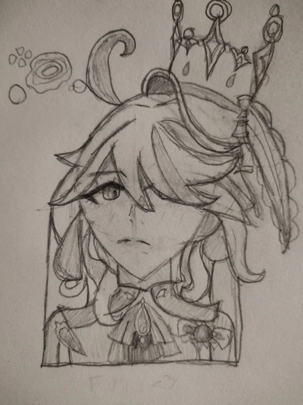 Furina sketch :) Genshin Impact | HoYoLAB