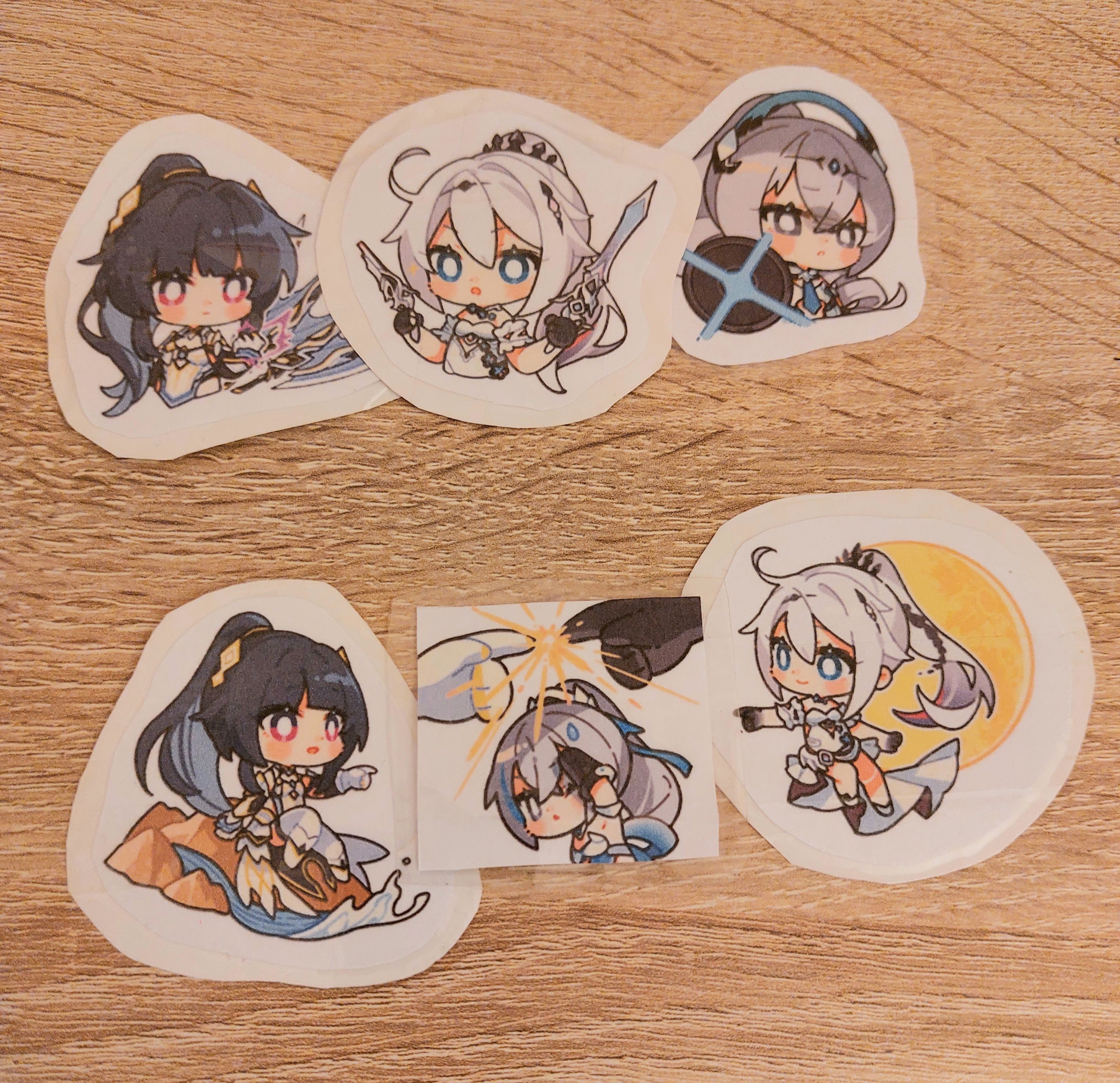 DIY trio stickers Honkai Impact 3rd | HoYoLAB