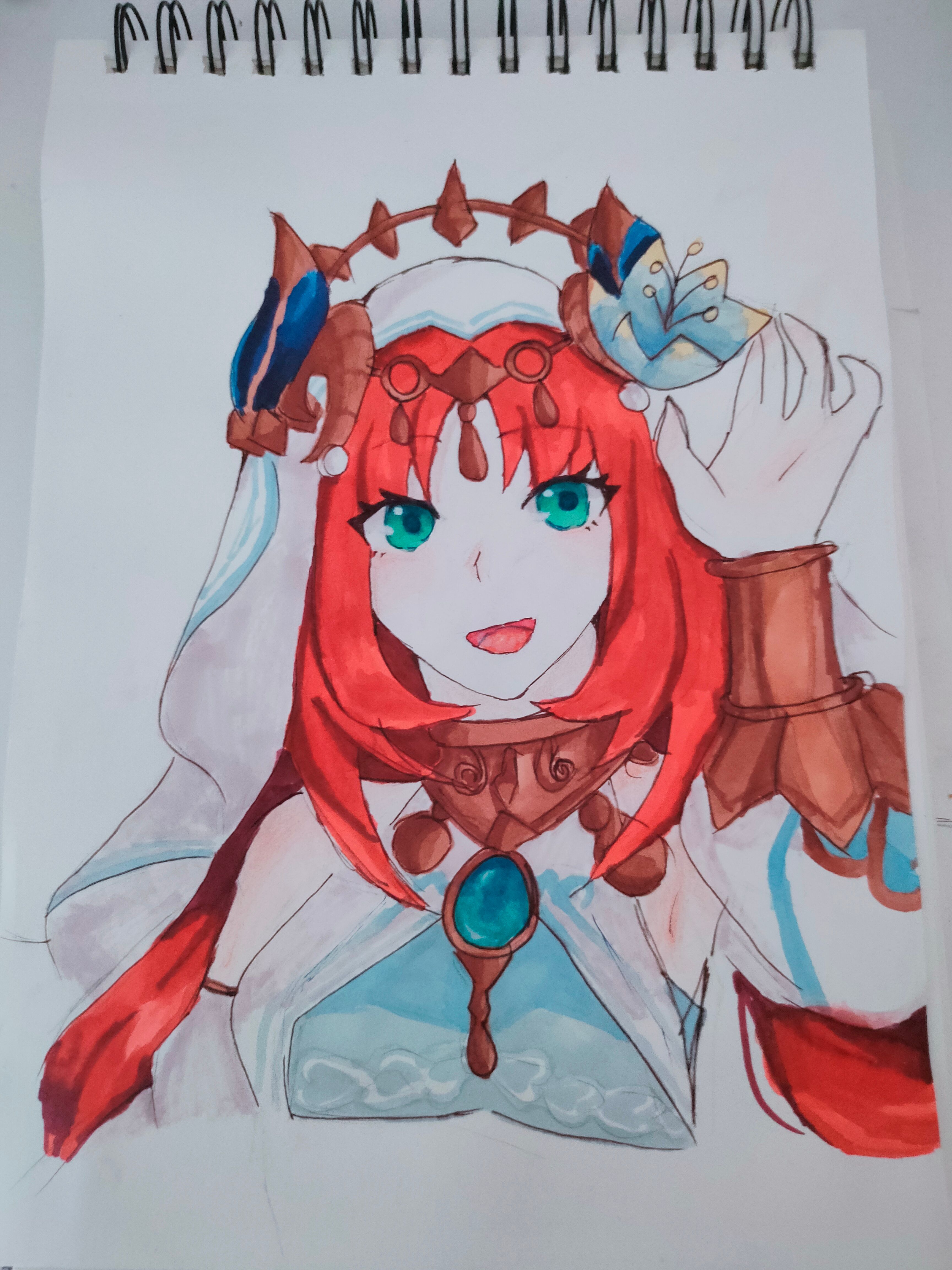 nilou drawing Genshin Impact | HoYoLAB