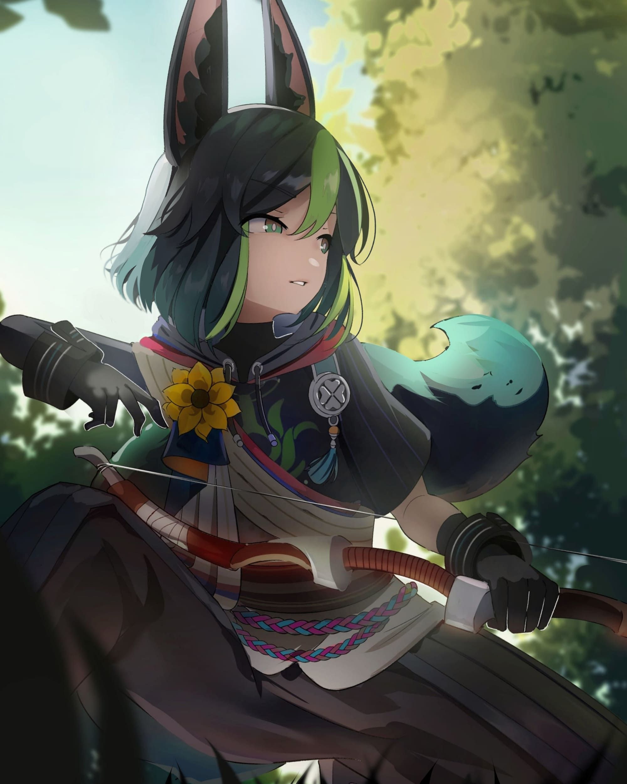 "Avidya Forest Watch" - Tighnari Fan Art Genshin Impact | HoYoLAB