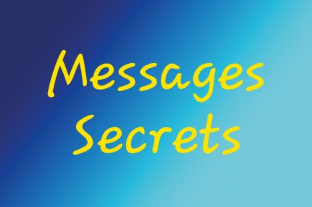 Les messages secrets, deuxième édition (⚠️ Attention, big big pavé de ...