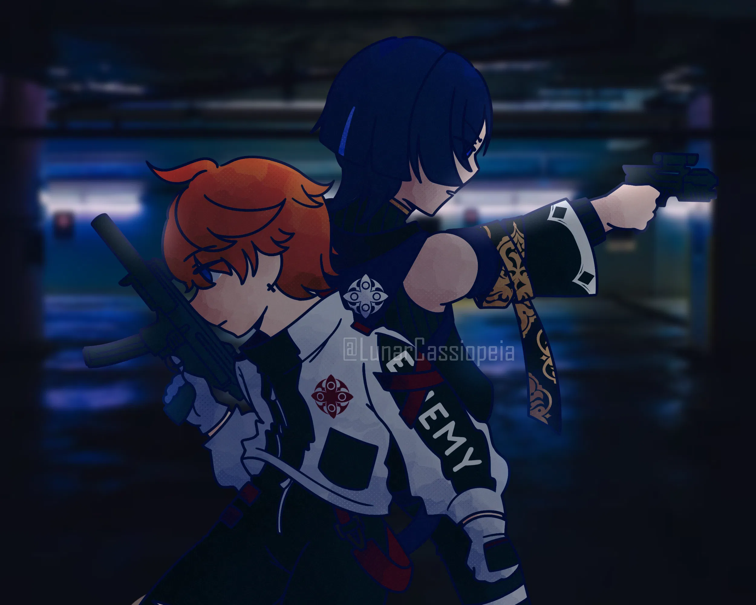 ChiScara Modern AU Genshin Impact | HoYoLAB