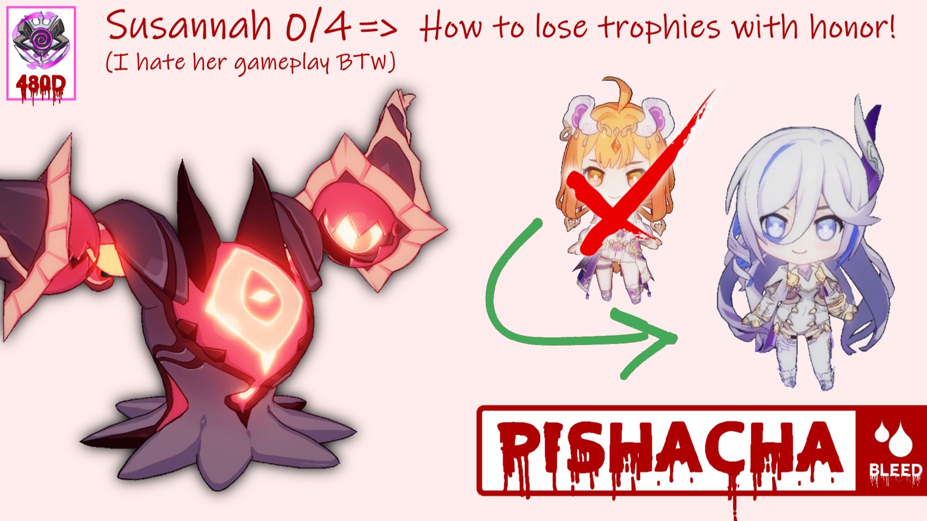 [HI3][EU] EX Abyss Nirvana: Pishacha [Bleed] (480D) - DW S0, HoS SS0, SI SSS (656pt) Honkai ...