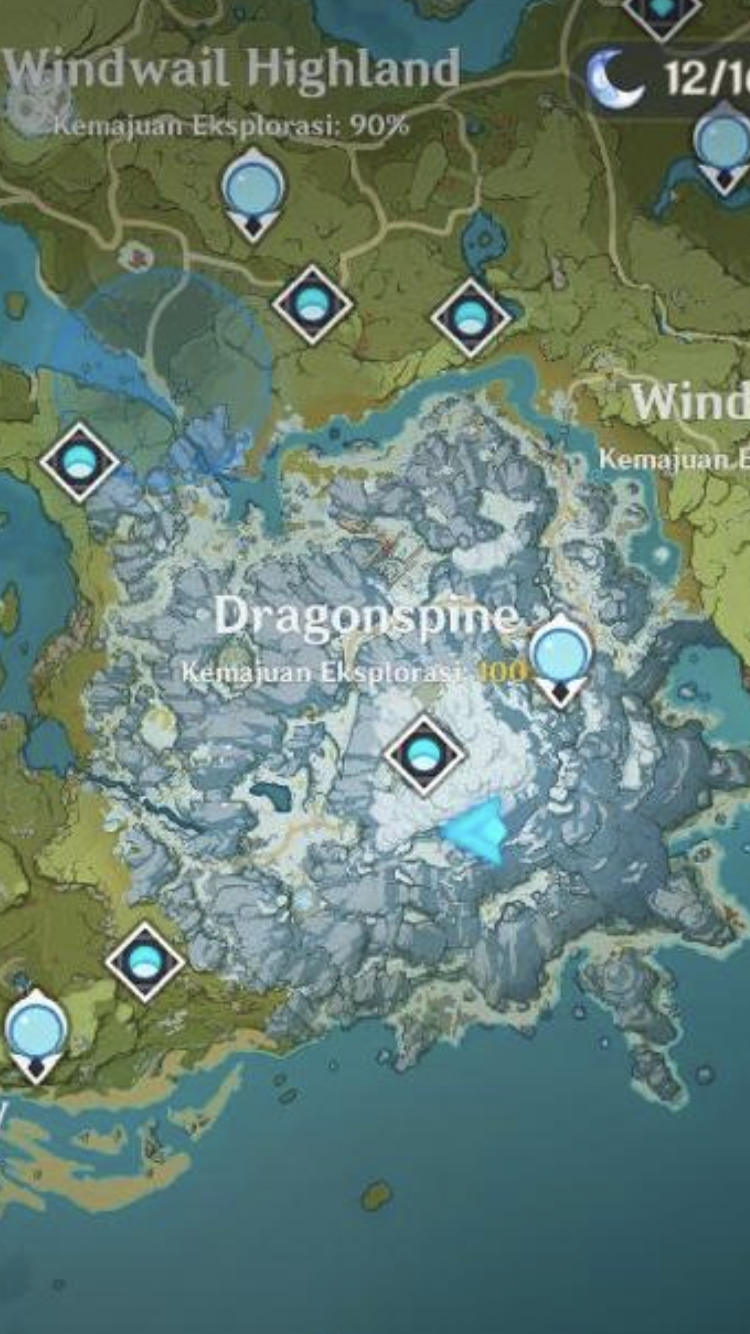 100% Dragonspine Exploration!! Genshin Impact | HoYoLAB