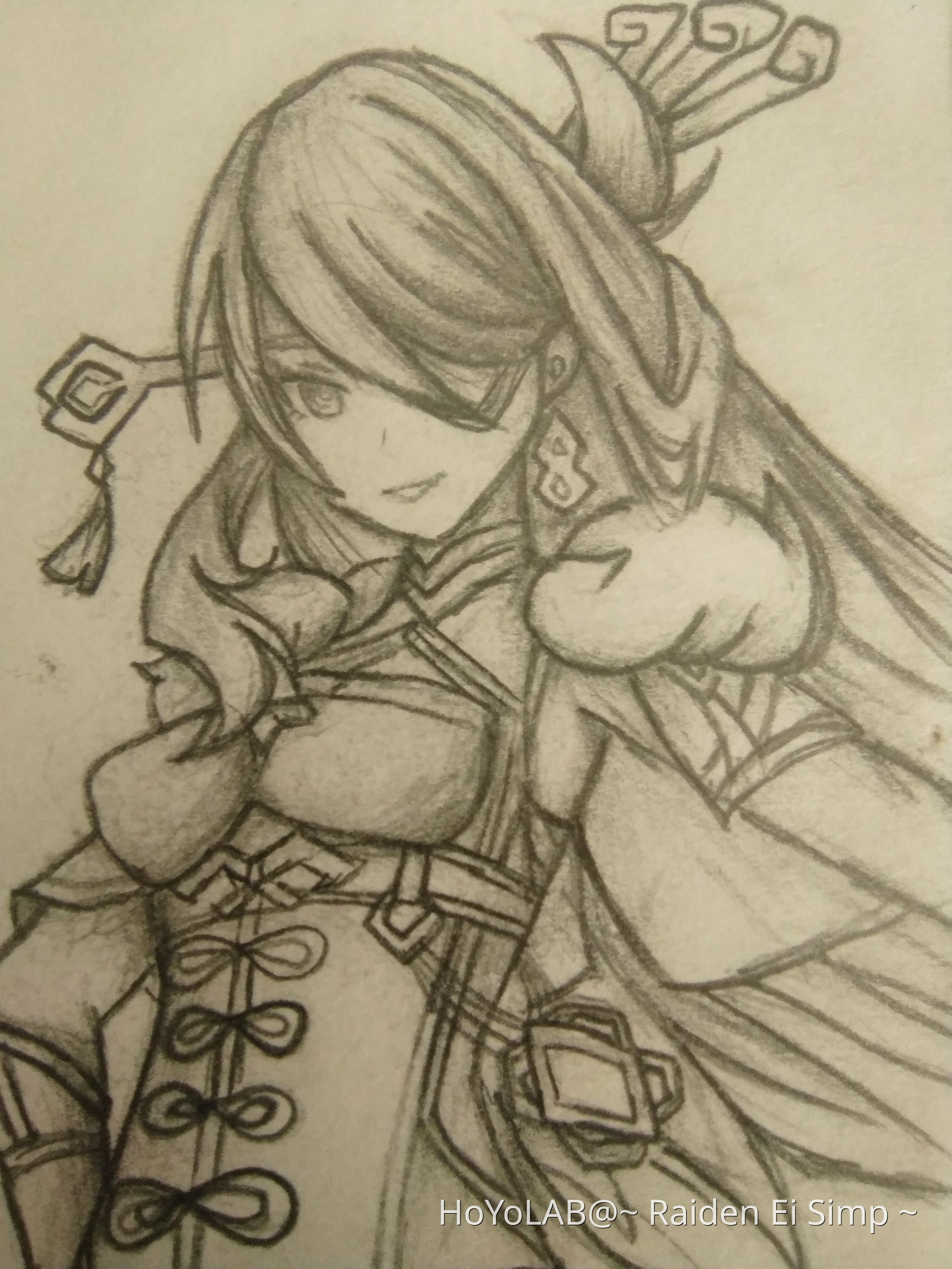 Just a little Beidou sketch for fun Genshin Impact | HoYoLAB