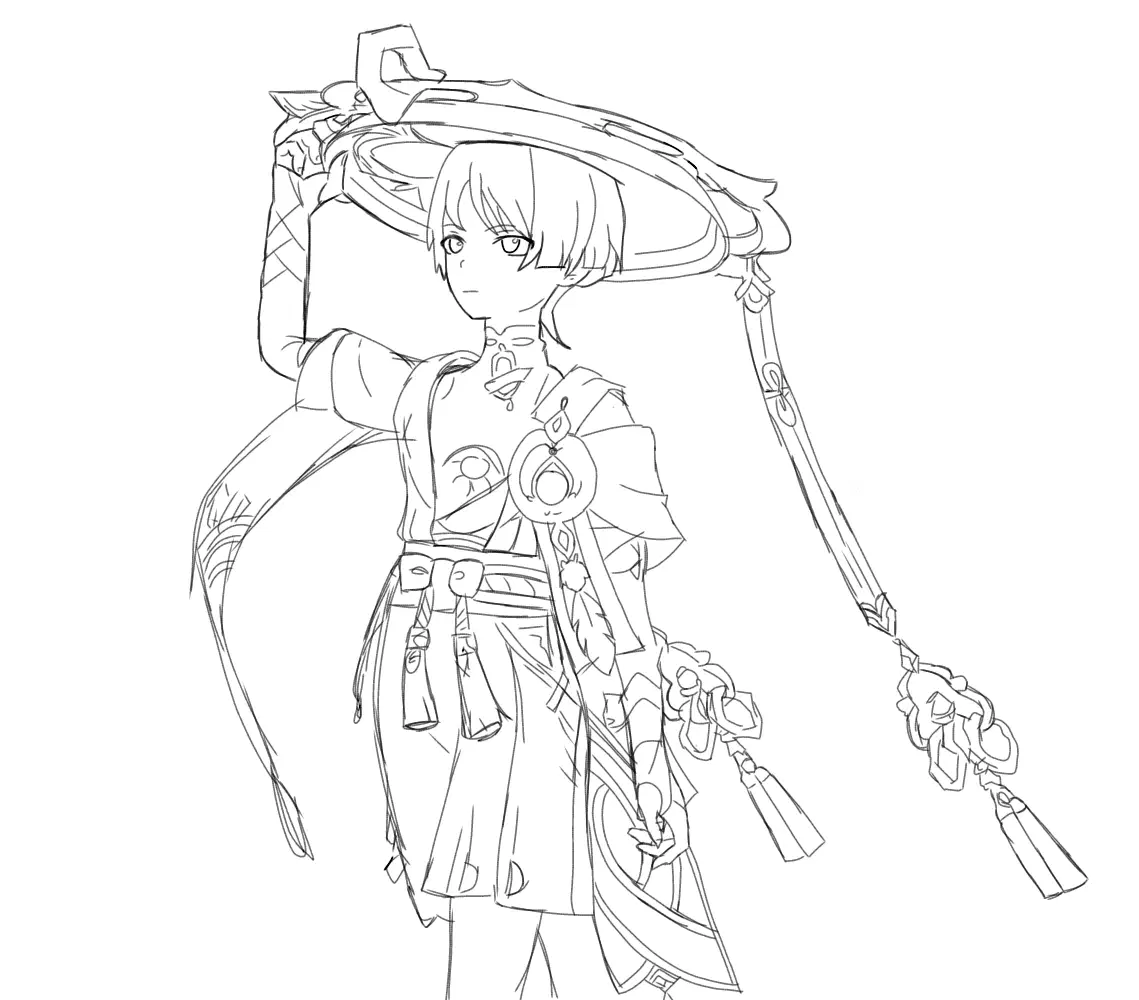 wanderer coloring pages