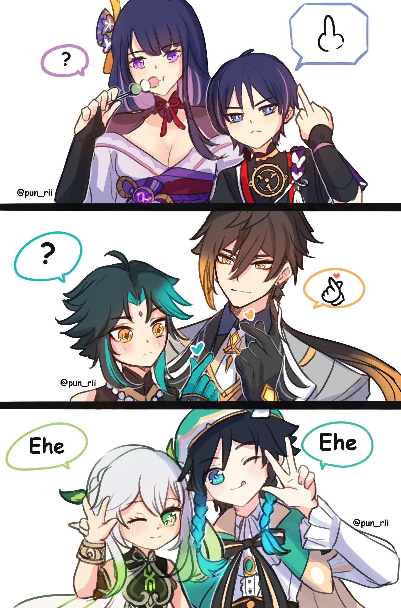 Scara et raiden😅😂 Genshin Impact | HoYoLAB