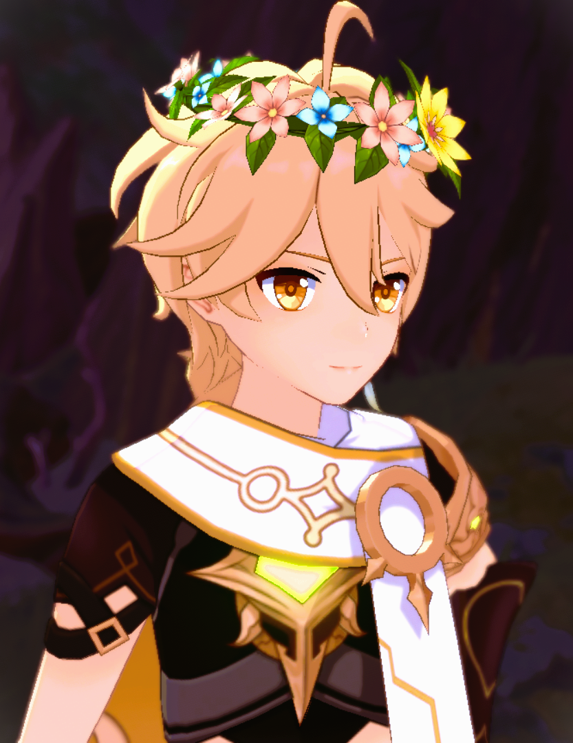 FLOWER CROWN AETHER😍😍😍 Genshin Impact | HoYoLAB