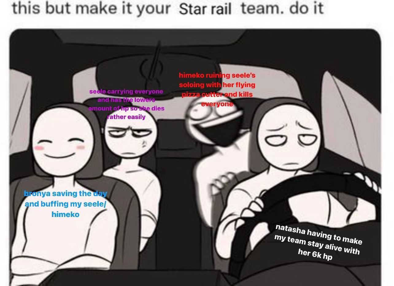 hsr team meme Honkai: Star Rail | HoYoLAB