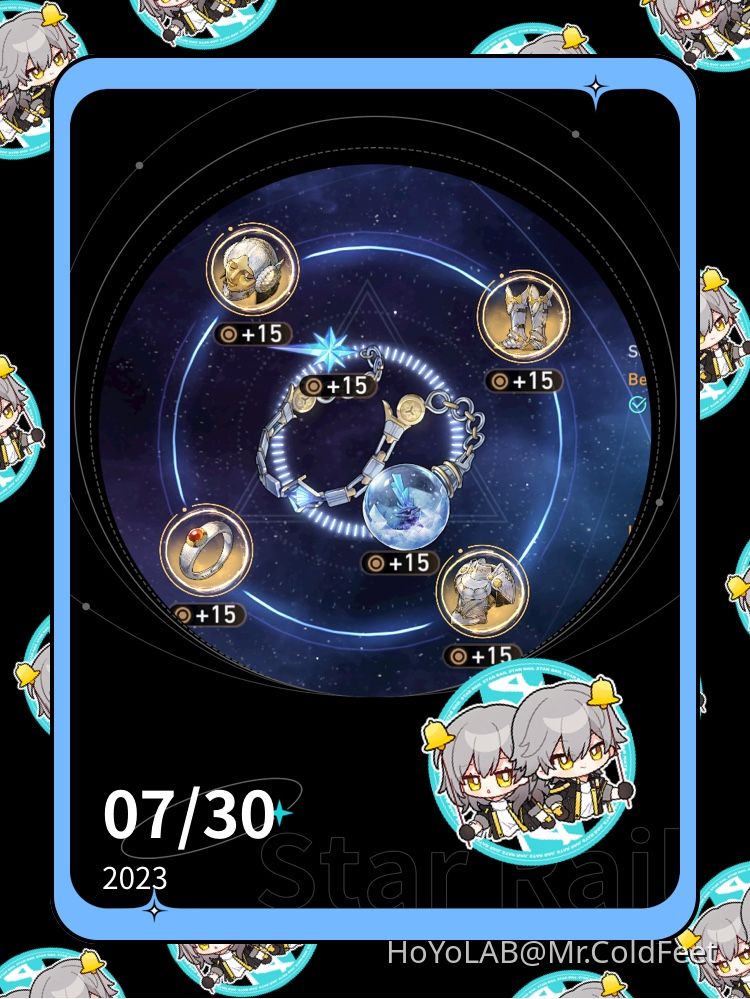 07/30 Diary - # My Character Building Diary Honkai: Star Rail | HoYoLAB