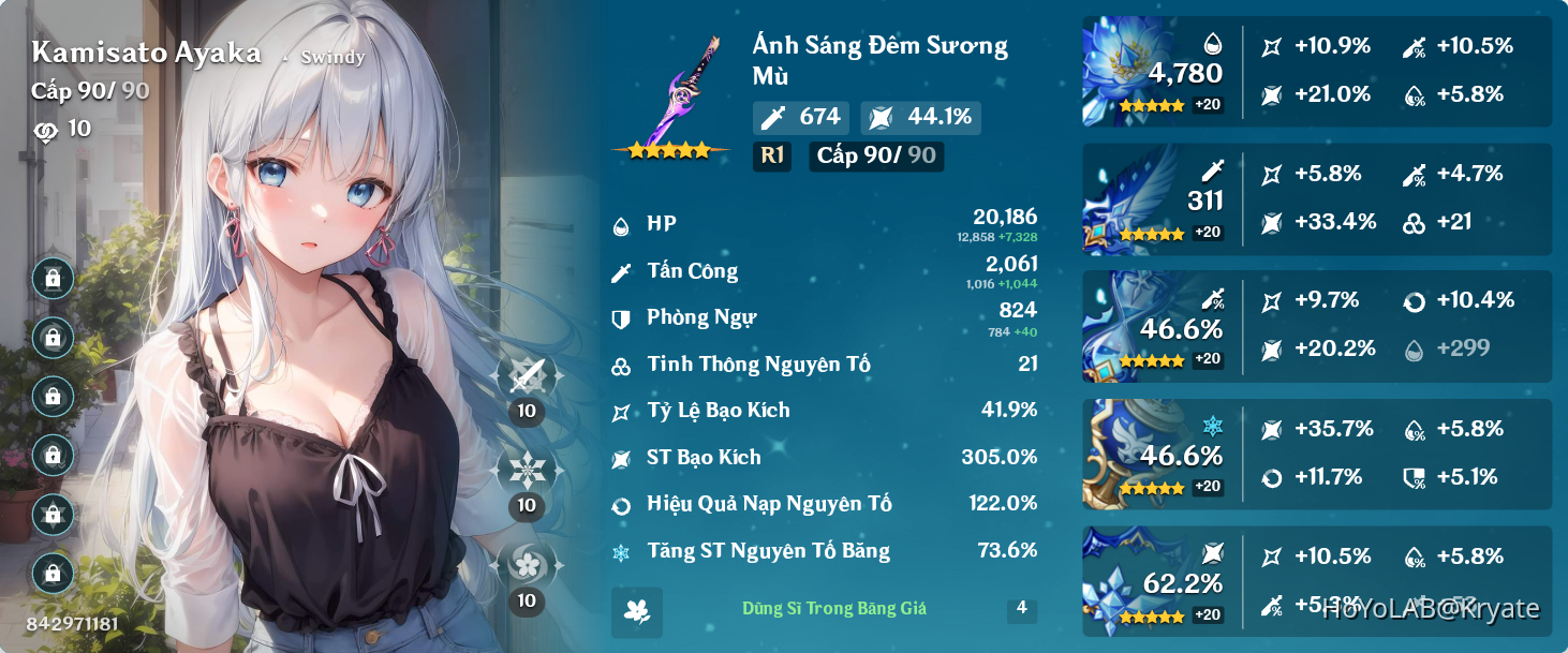 Ayaka F2p Genshin Impact | HoYoLAB