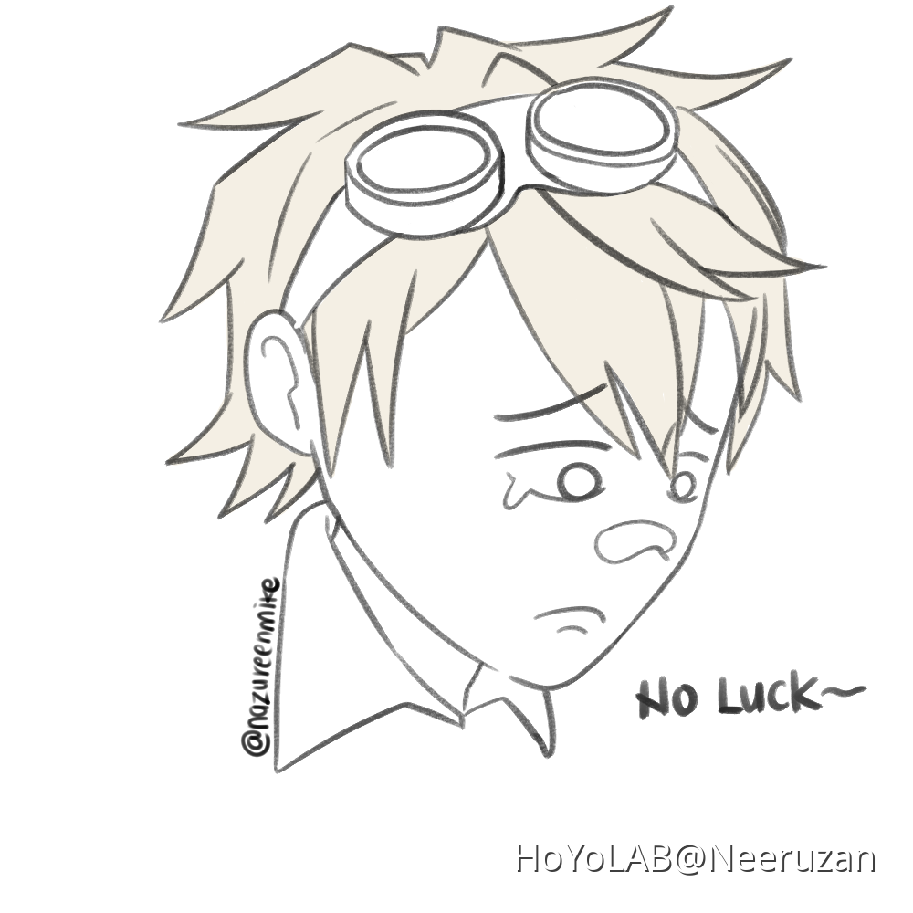 Day 10 until I get 70 follower: simple sketch of Bennet! Genshin Impact ...