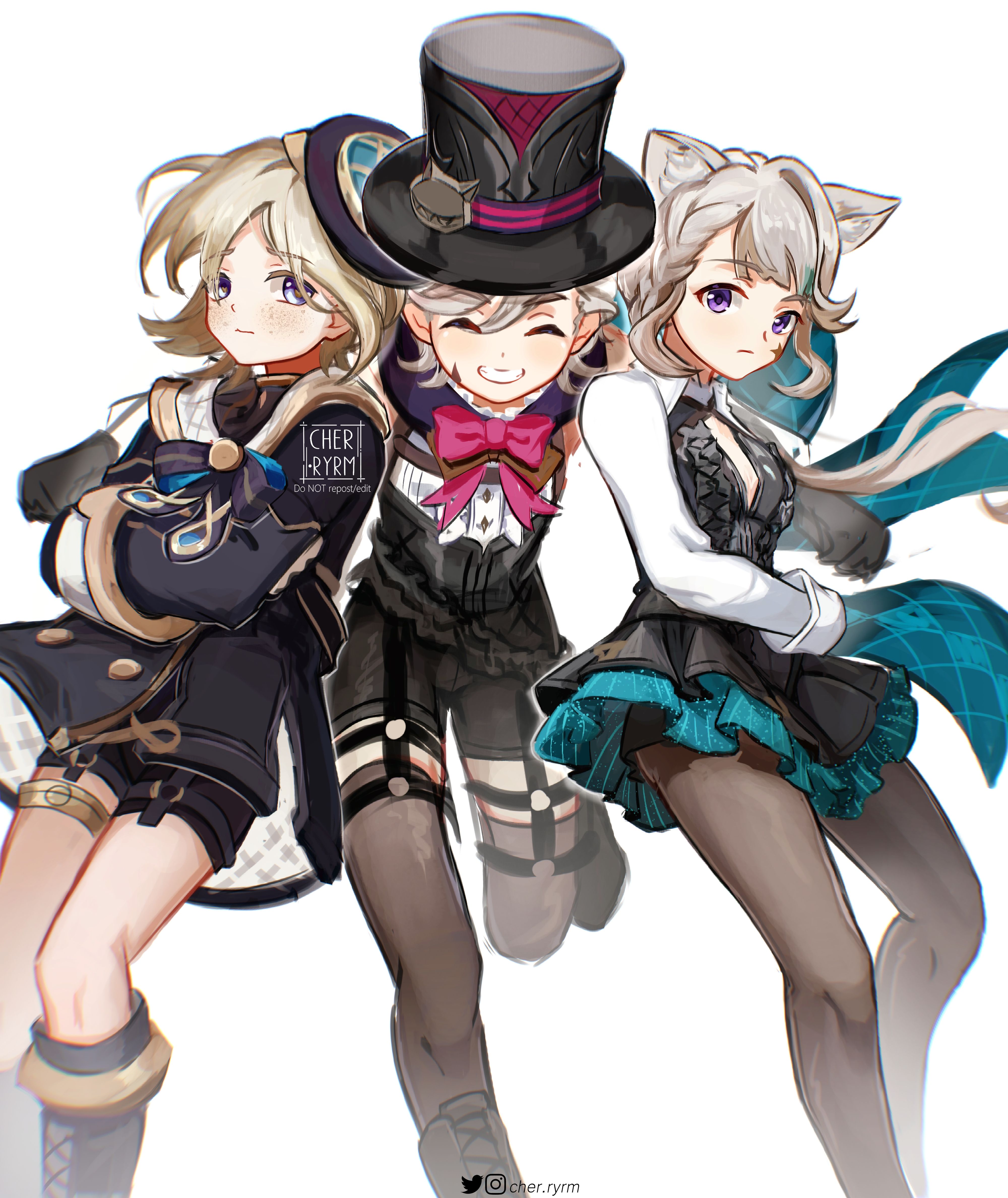 Fontaine siblings Genshin Impact | HoYoLAB