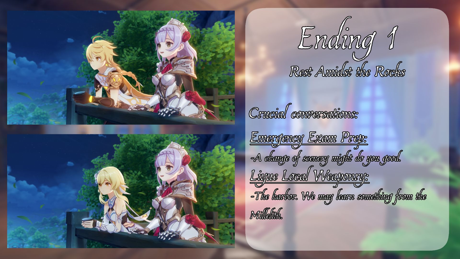 Noelle Hangout II Endings and Achievements (Graphical) #gameguides ...