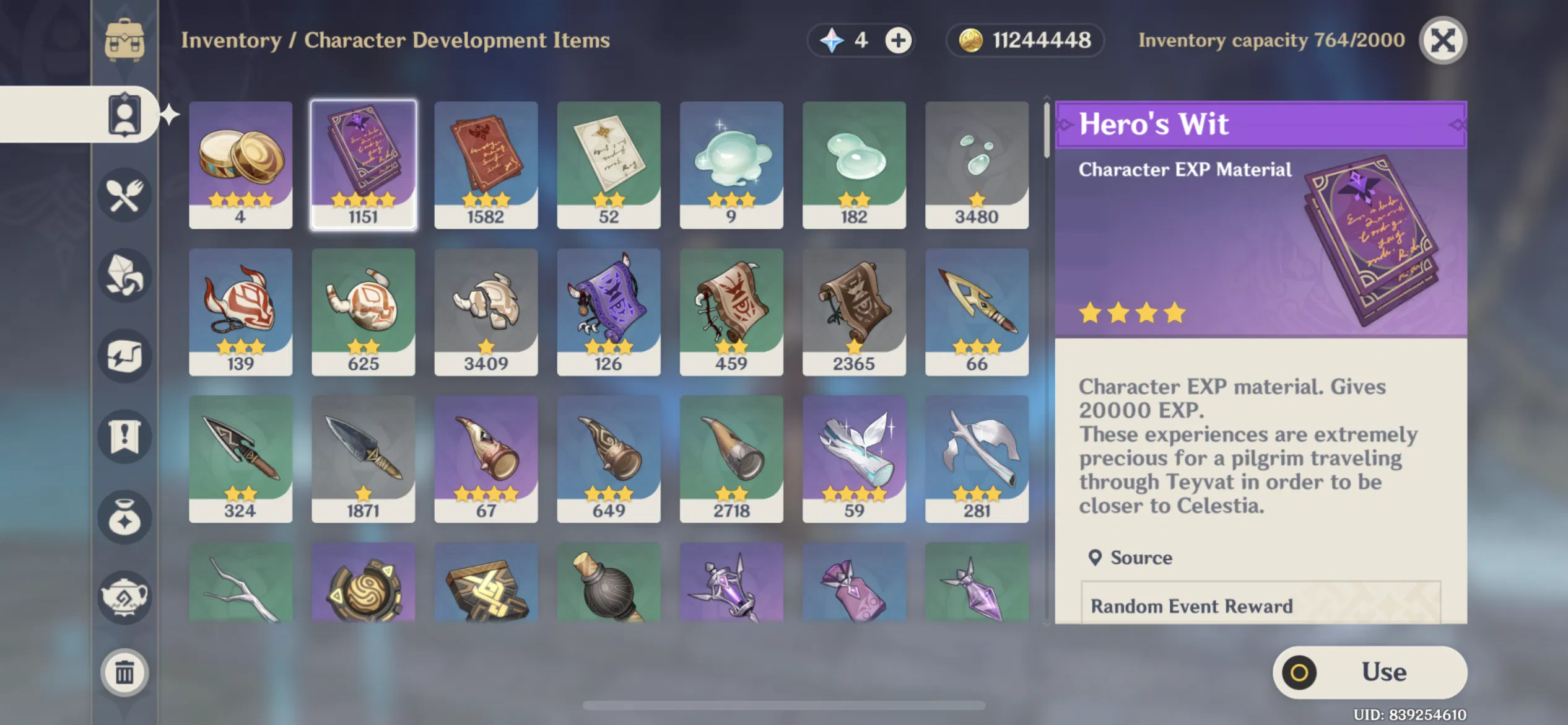 mah exp books Genshin Impact | HoYoLAB