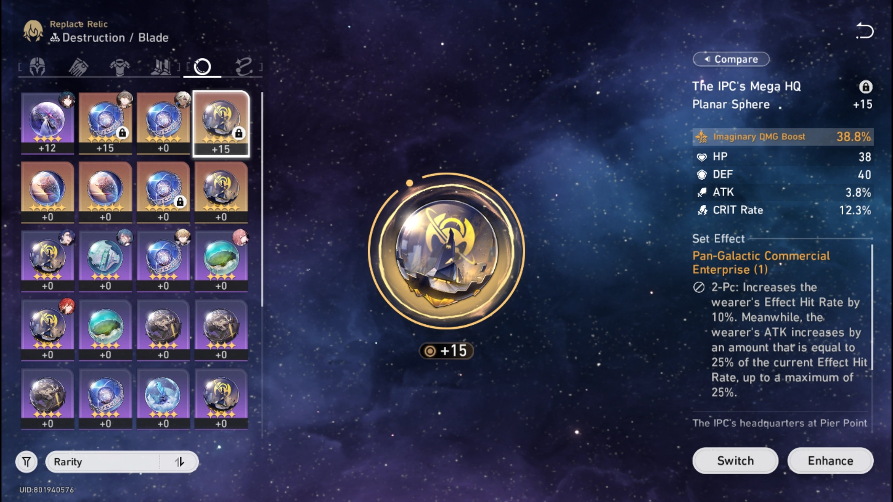 my only good relics in hsr :'D Honkai: Star Rail | HoYoLAB