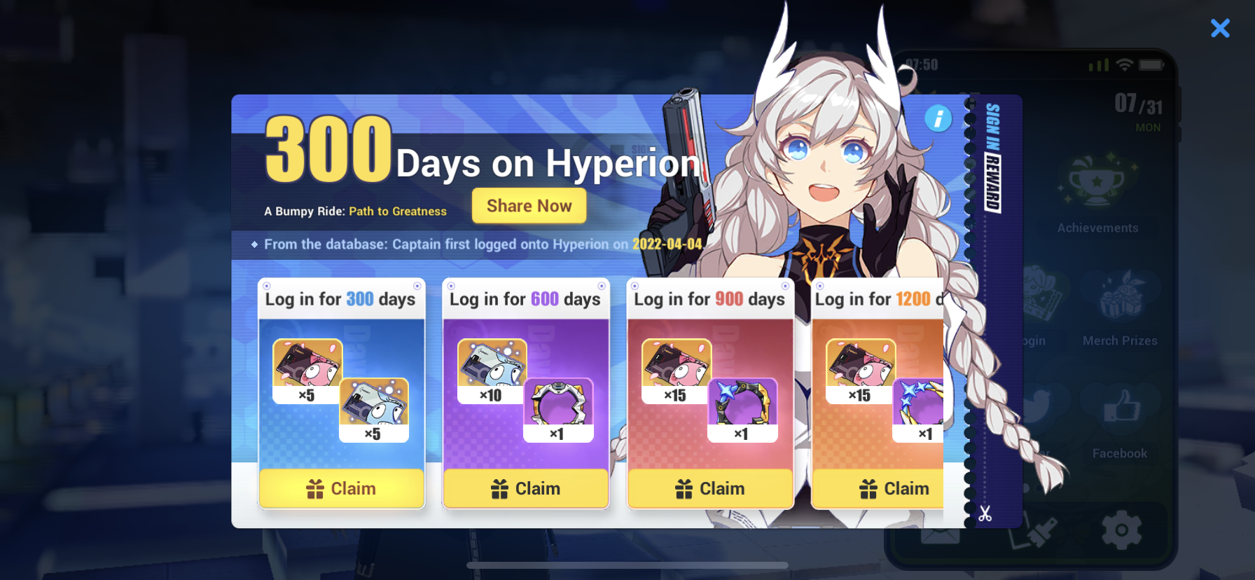 300 days on the bridge! Honkai Impact 3rd | HoYoLAB