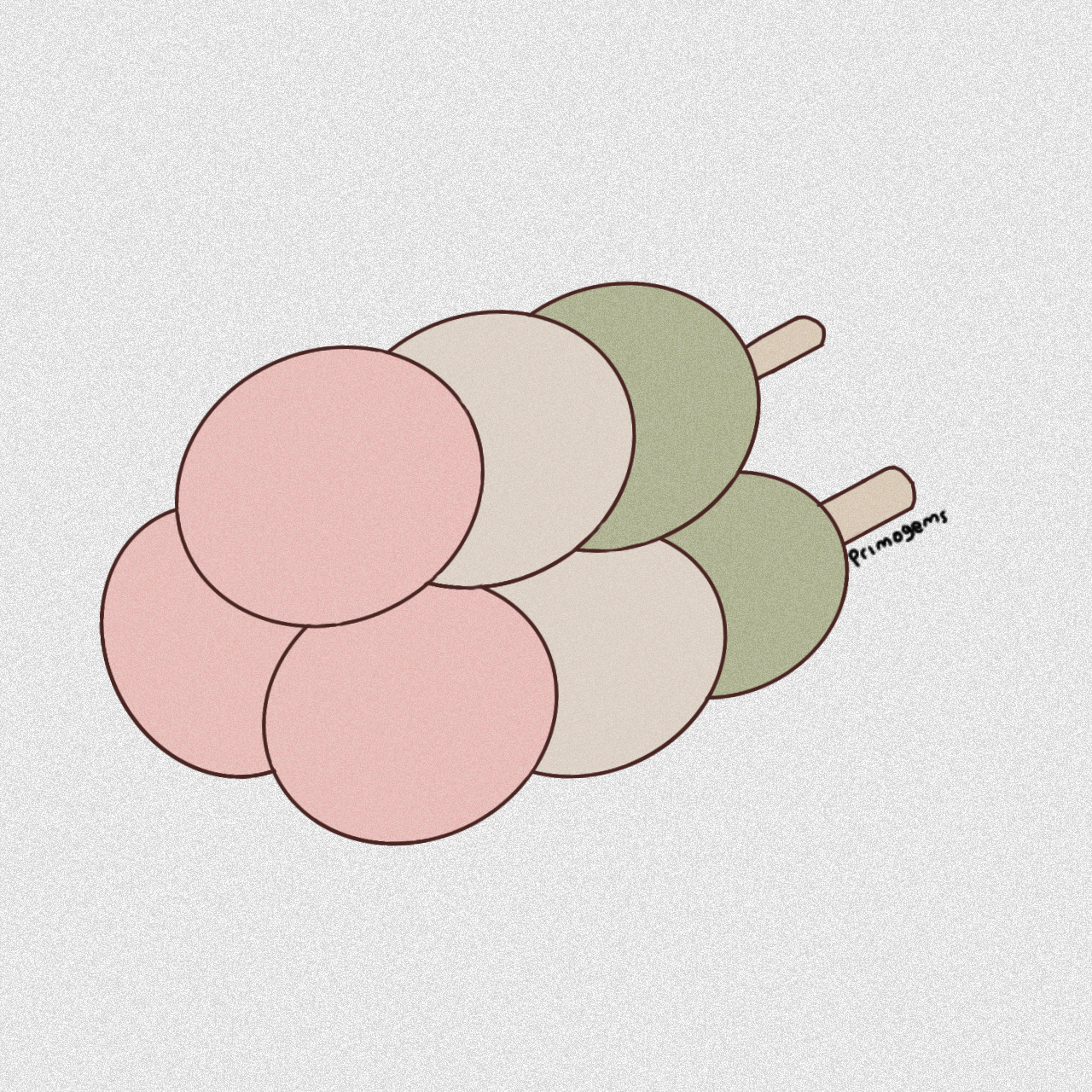 Tricolor Dango drawing! Genshin Impact | HoYoLAB
